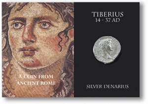 Reproduction Coin - Roman - Tiberius – TimeLine Gifts