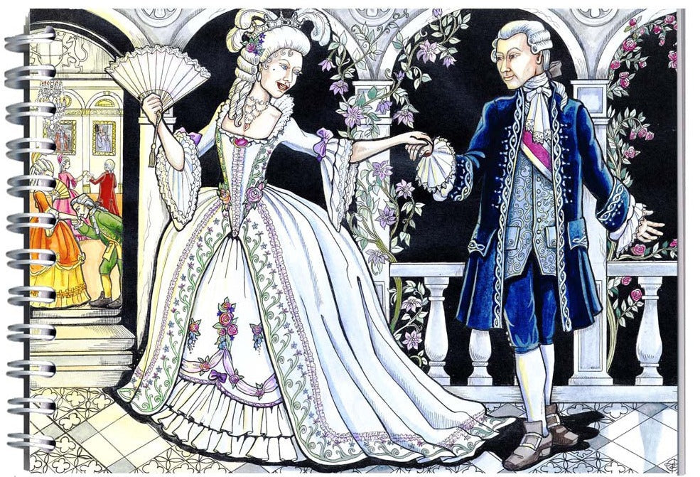Notepad - Princess - Georgian Princess – TimeLine Gifts