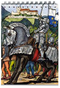 Notepad - Medieval - Gothic Knight – TimeLine Gifts