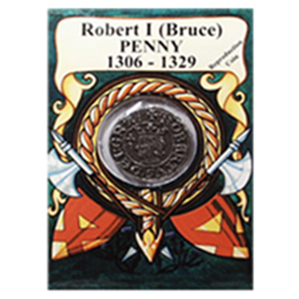 Reproduction Coin - Scotland - Robert I (Robert The Bruce) Penny ...