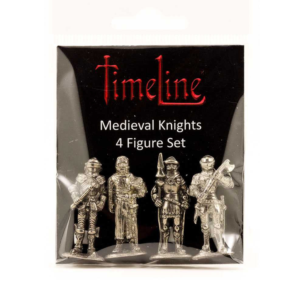 Four Figure Set - Medieval Knights – TimeLine Gifts