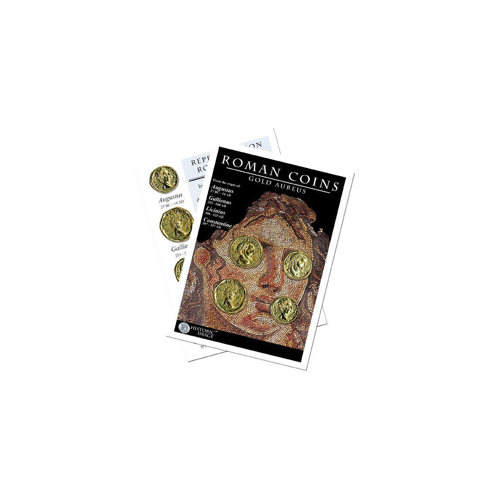 Reproduction Coin - Roman - Gold Aureus Set of 4 – TimeLine Gifts